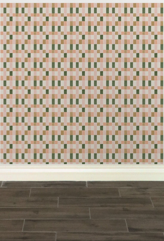 Cornelia - Pink Wallpaper | Removable Kids Room & Nursery Wallpaper ...