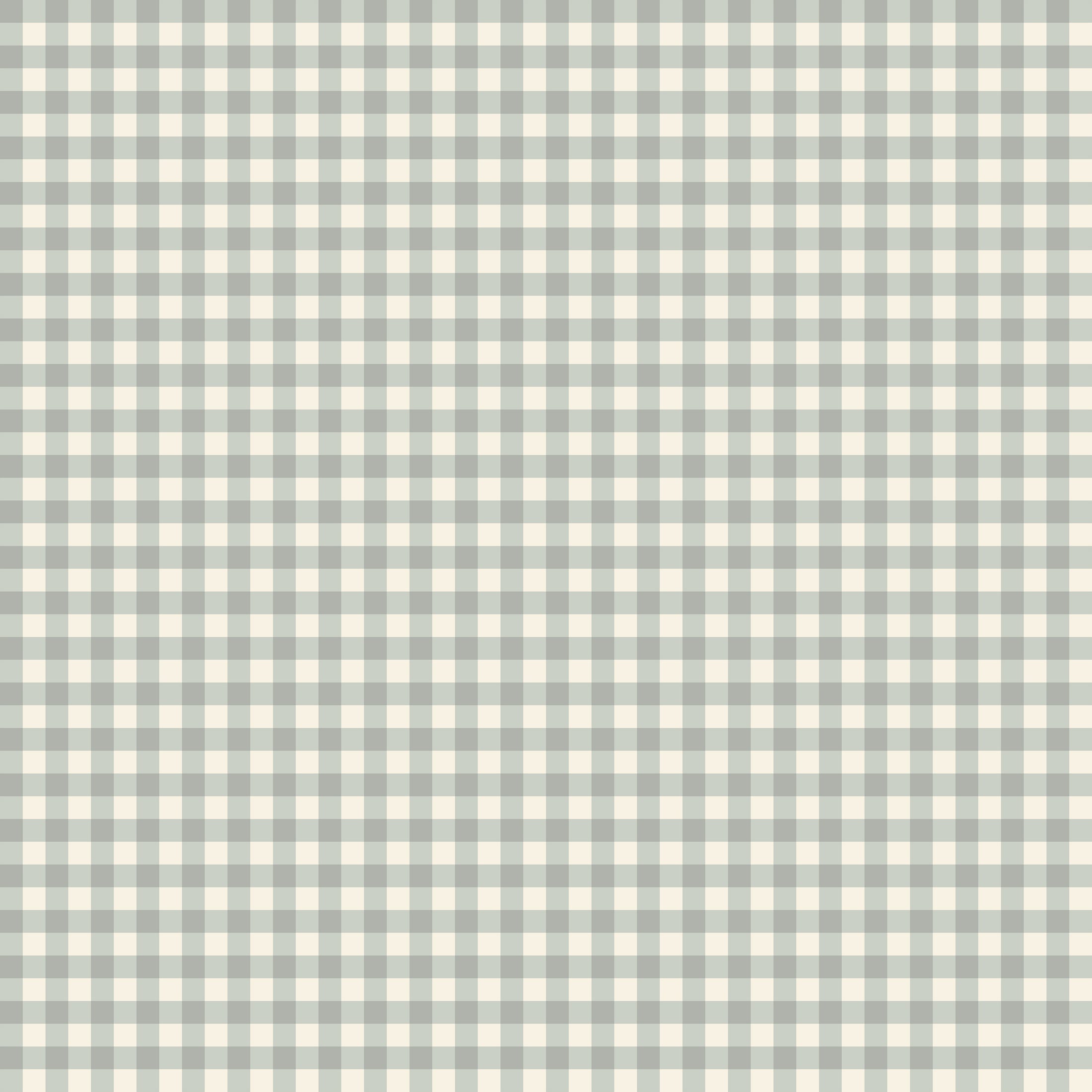 Heritage Gingham - Soft Blue Wallpaper | Removable Kids Room & Nursery ...